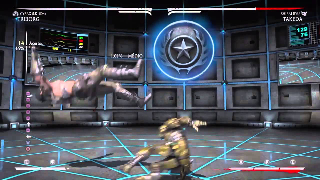 MKX - Cyrax 38% Combo (Post Patch) - YouTube