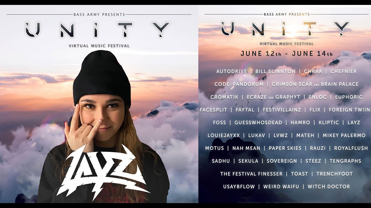 LAYZ UNITY VIRTUAL MUSIC FESTIVAL [FULL SET ] - YouTube