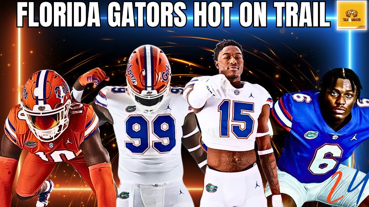 Gators HOT On Trail - Michai Boireau, Amir Jackson, Amaris Williams ...