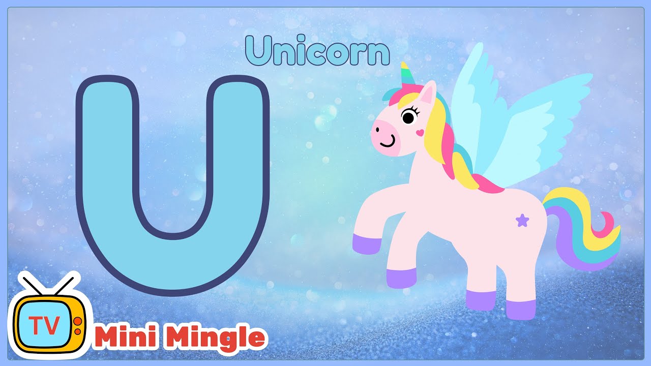 Letter U | Umbrella, Unicorn, Ufo and Umbrellabird | Letter U ...