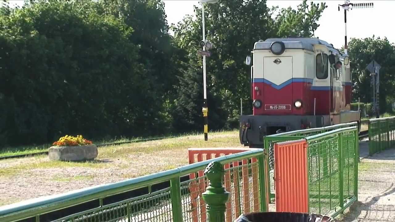 Onboard the Children's Railway (Gyermekvasút). Széchenyi-hegy to ...