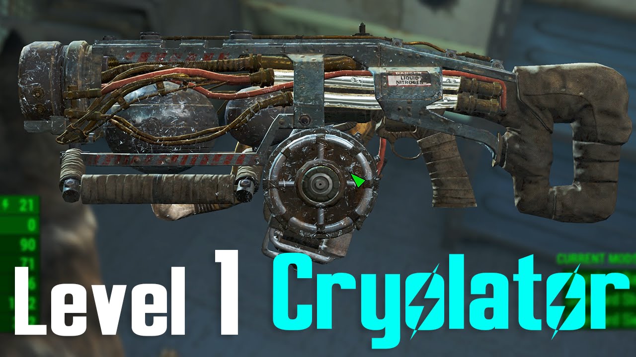 Fallout 4 Unqiue Weapons - How to get the Cryolator at Level 1 (Fallout ...