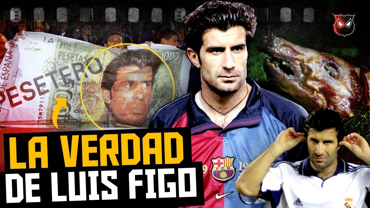 🐷 LUIS FIGO y la CABEZA de PUERCO | ¡LO que NADIE CUENTA sobre SU ...
