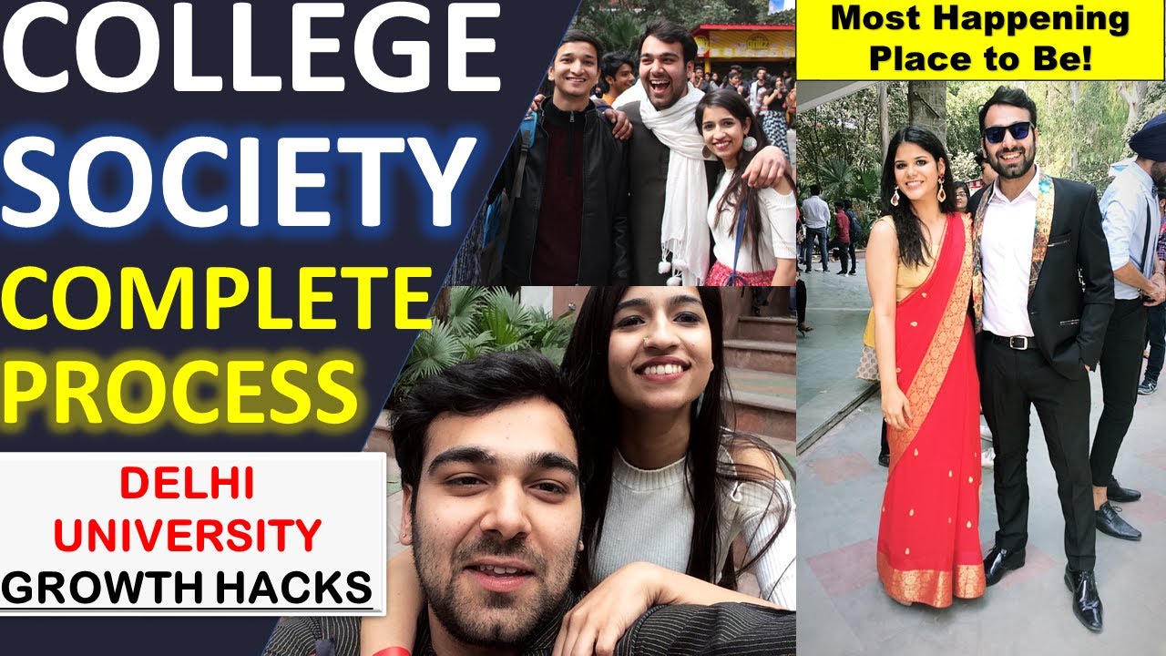 What is College Society? | TOP 5 College Societies Delhi University ...