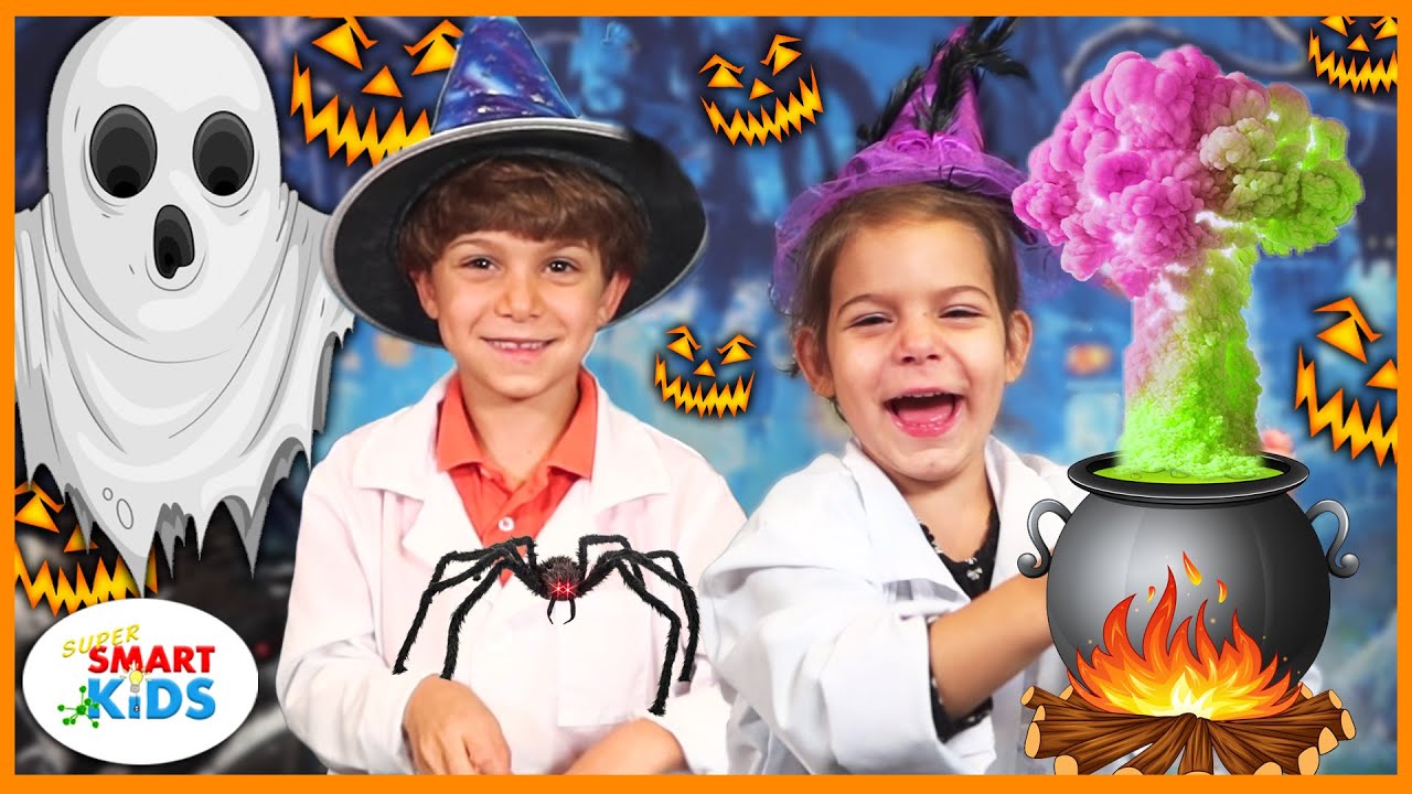 Spooky Halloween Science Experiments For Kids | 5 DRY ICE Experiments ...