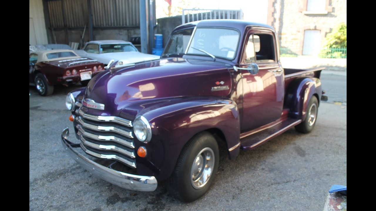 Chevy PU 1952 - YouTube