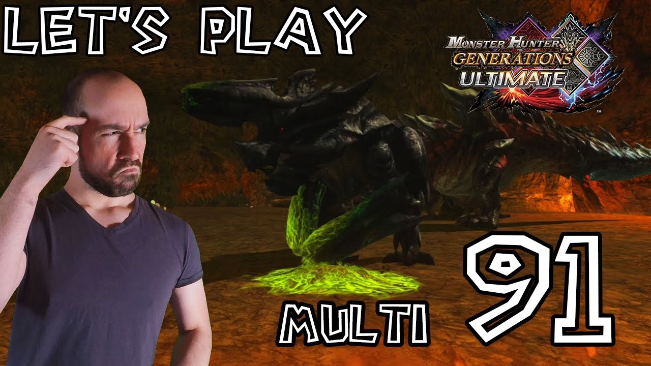 Let's Play MhGen Ultimate - Multi #91: Trio Gravios/Brachydios/Glavenus ...