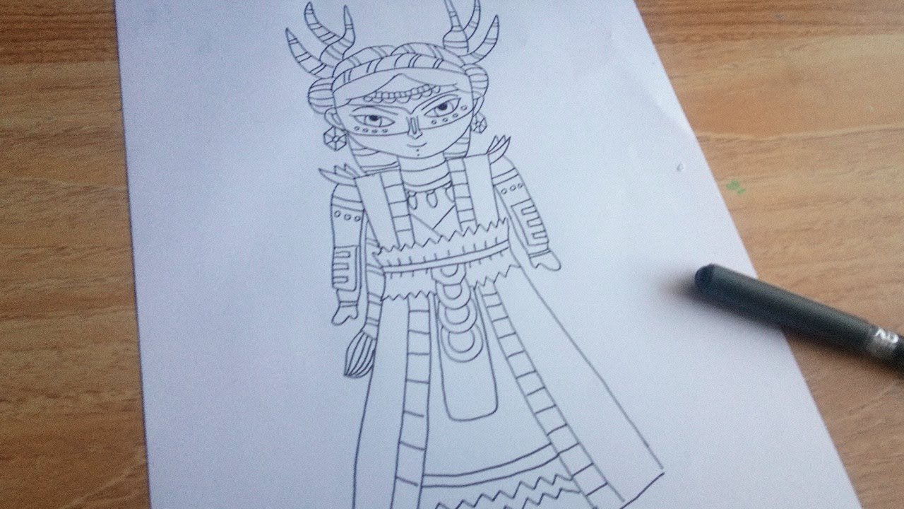 NETFLIX MAYA Y LOS TRES DIBUJO + MAYA AND THE THREE DRAWING + QUEEN ...