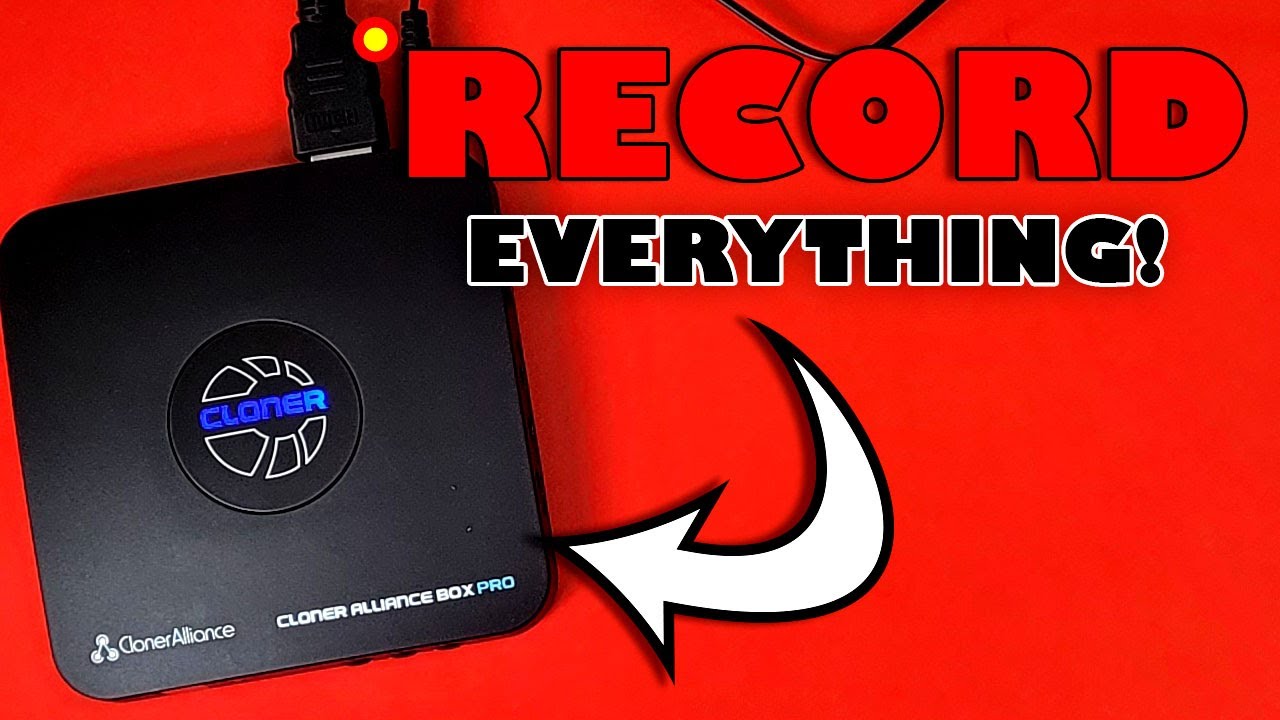 Game Capture Made Easy With The Cloner Alliance Pro - YouTube