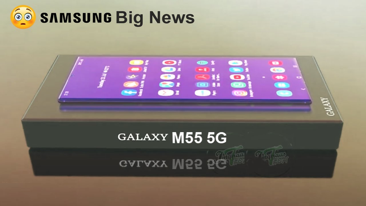 Samsung galaxy M55 5G Final Look ! Stunning - YouTube