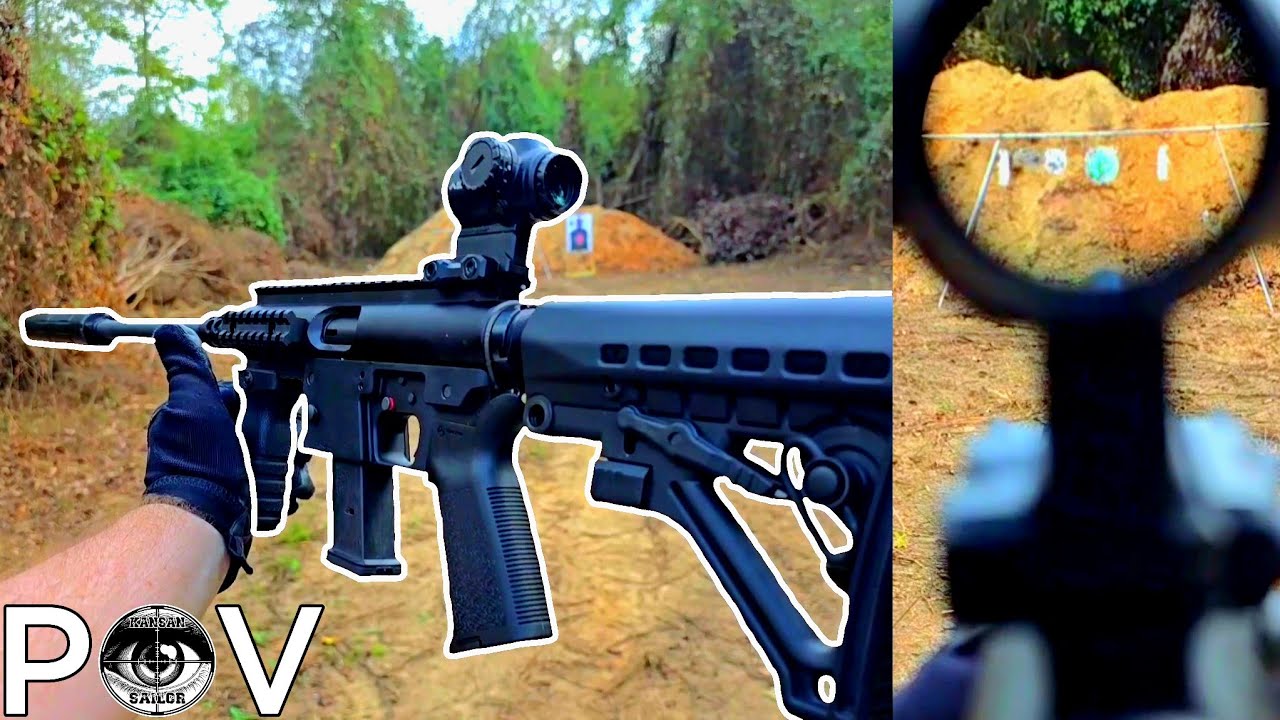 TRUE EYE POV: TNW ASR (Aero Survival Rifle) 9mm with Primary Arms 1x ...