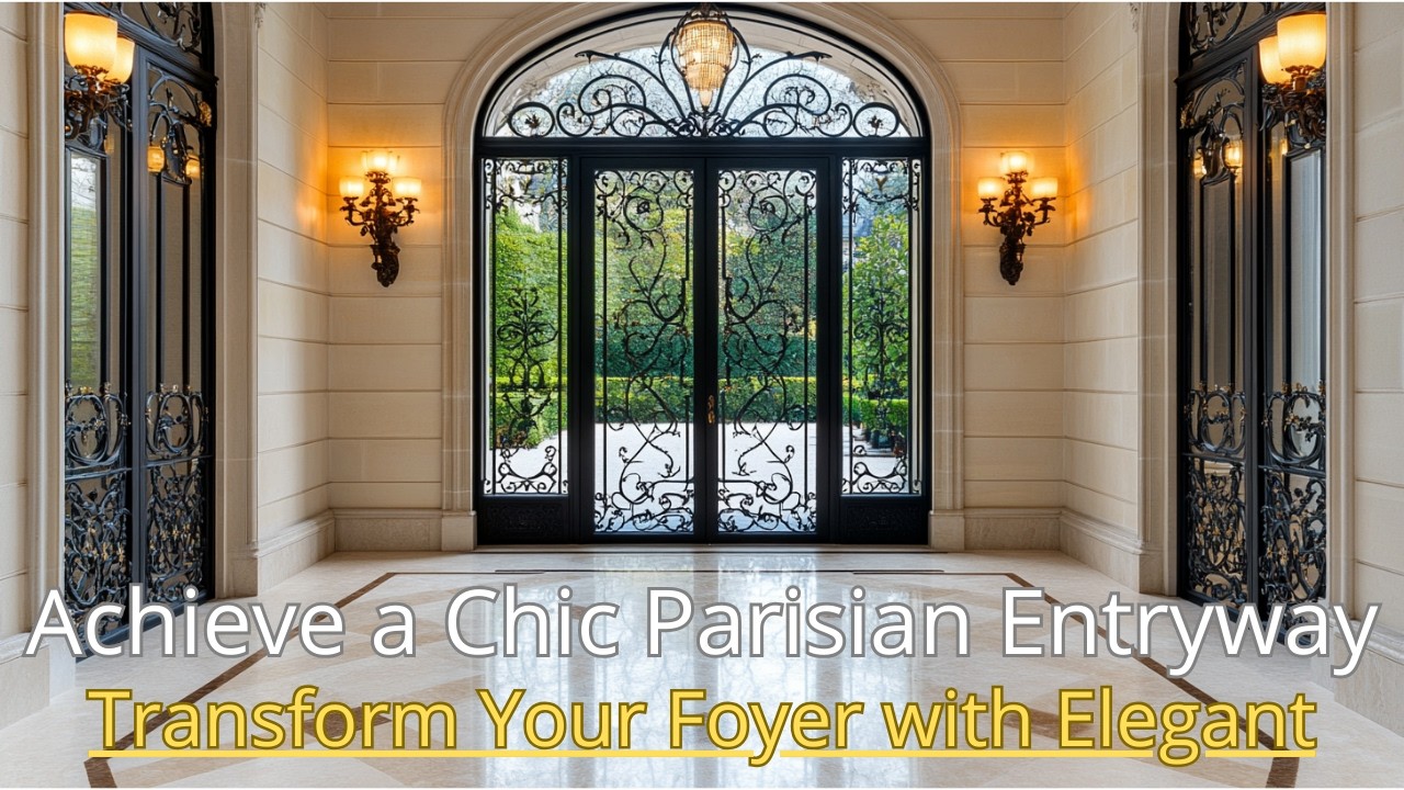 Luxurious Parisian Entryway Decor Ideas to Elevate Your Home - YouTube