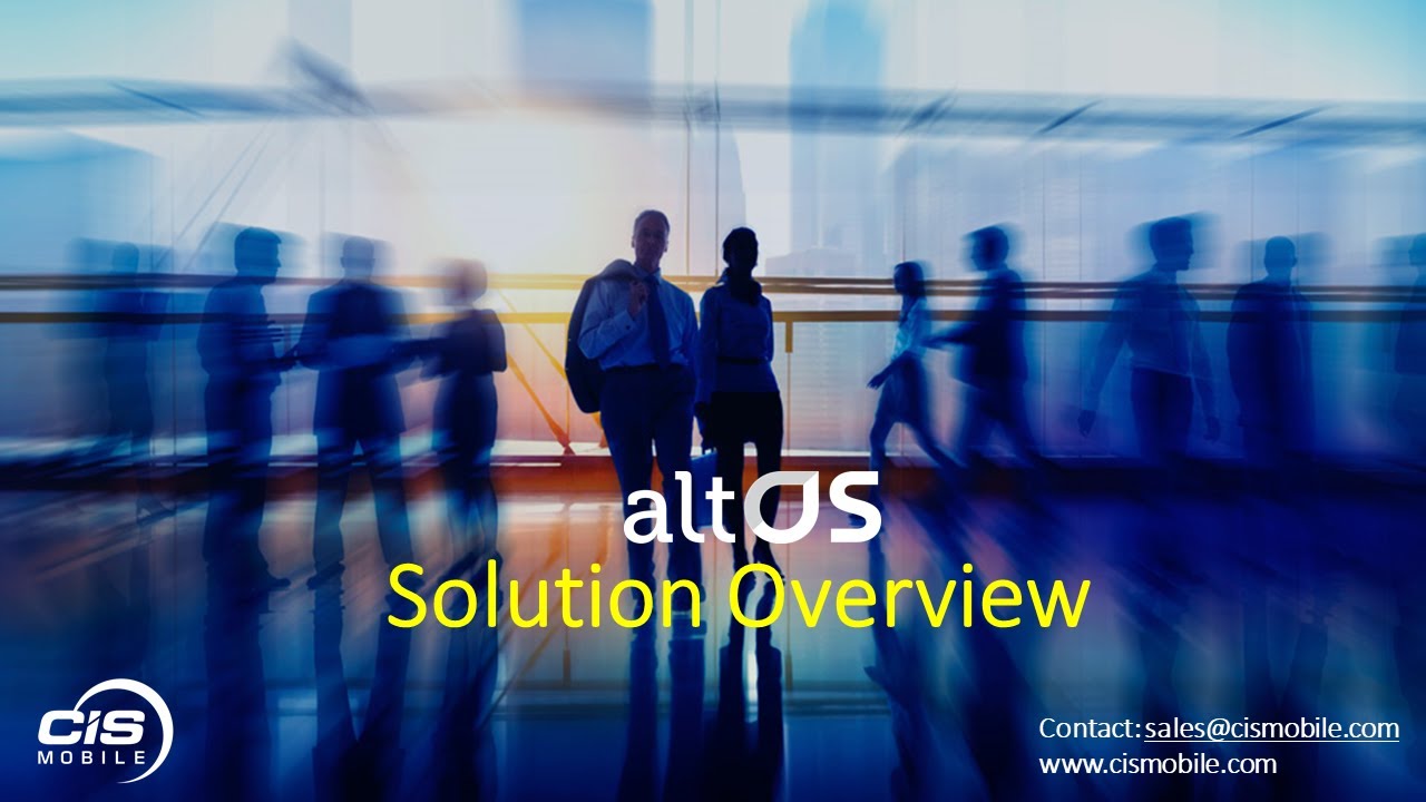 altOS Solution Overview - YouTube