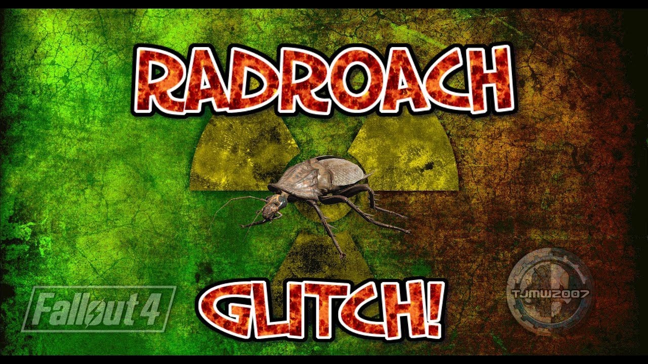 Fallout 4 - Radroach Glitch Inside Vault 111 (Xbox One) - YouTube