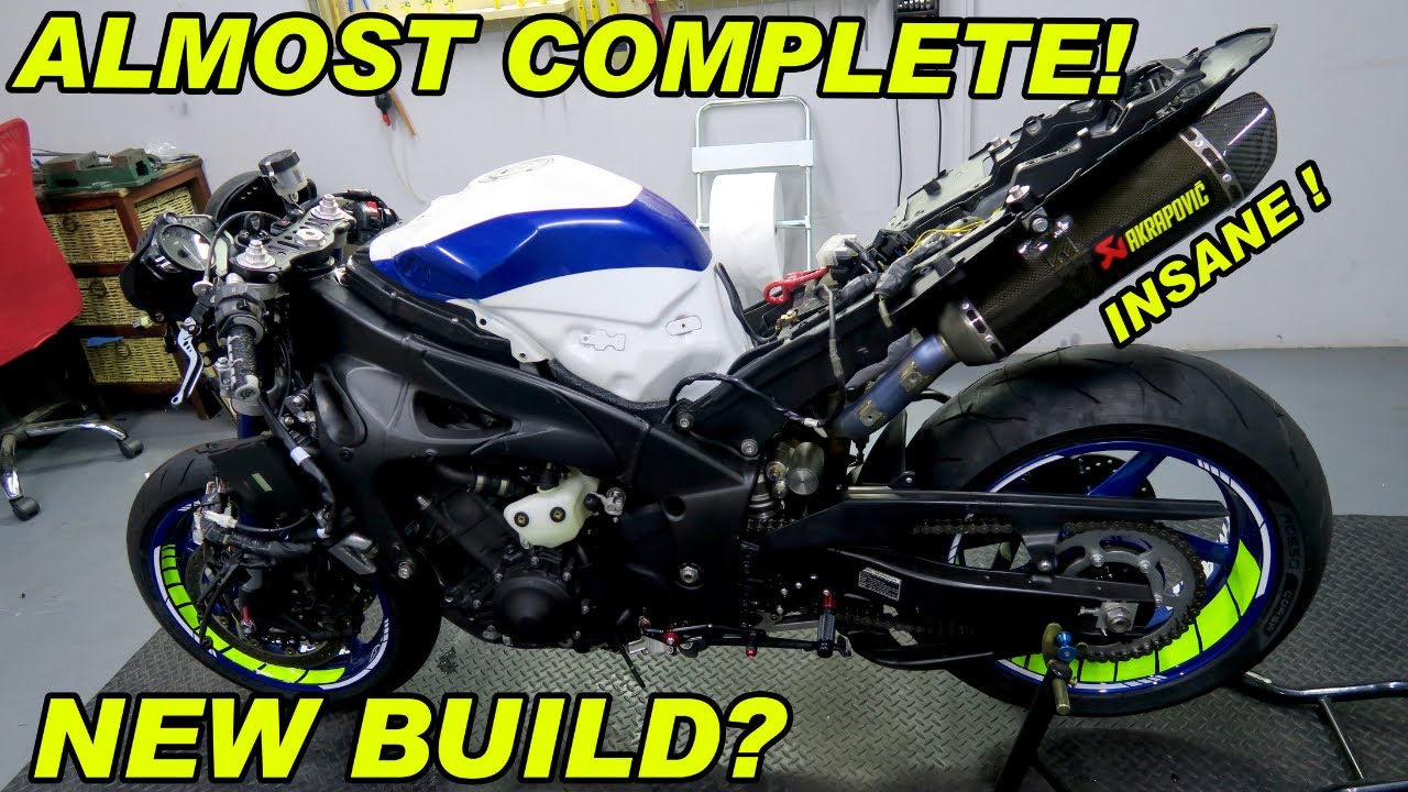Rebuilding A Crashed 2014 Yamaha R1 Part 7 - YouTube