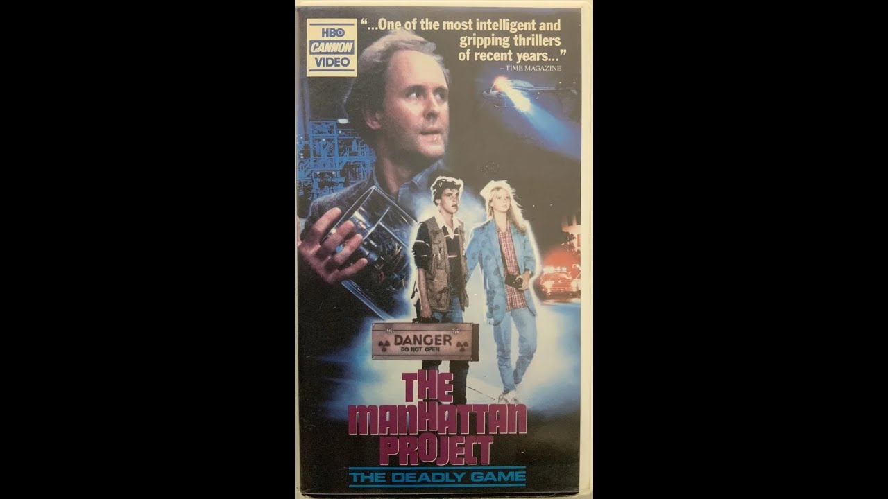 Opening To The Manhattan Project 1986 VHS - YouTube