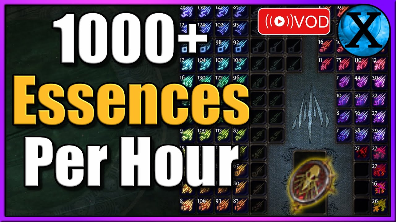 Path of Exile 3.22 Road to 100 Divines, Farming Essences - YouTube