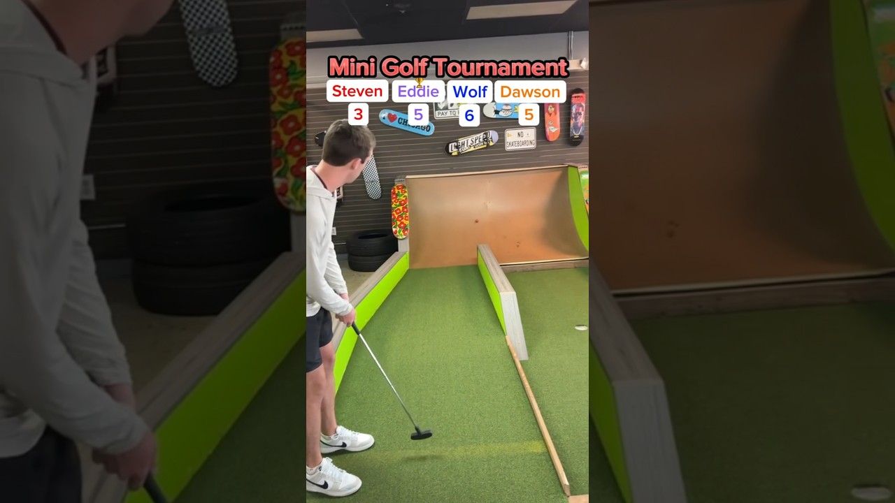 Mini Golf Tournament #11 | Hole 3 #minigolf #minigolfcourse #golf # ...