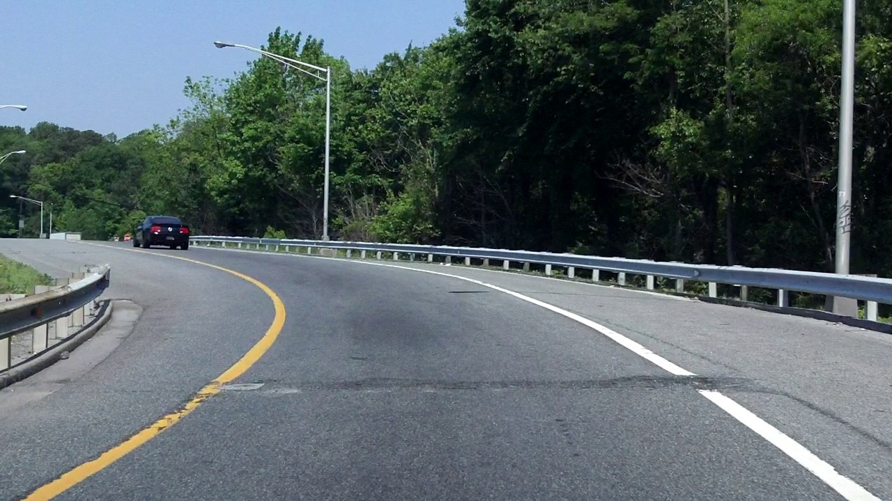 Delaware Turnpike (Interstate 95 Exit 1) southbound/inbound - YouTube