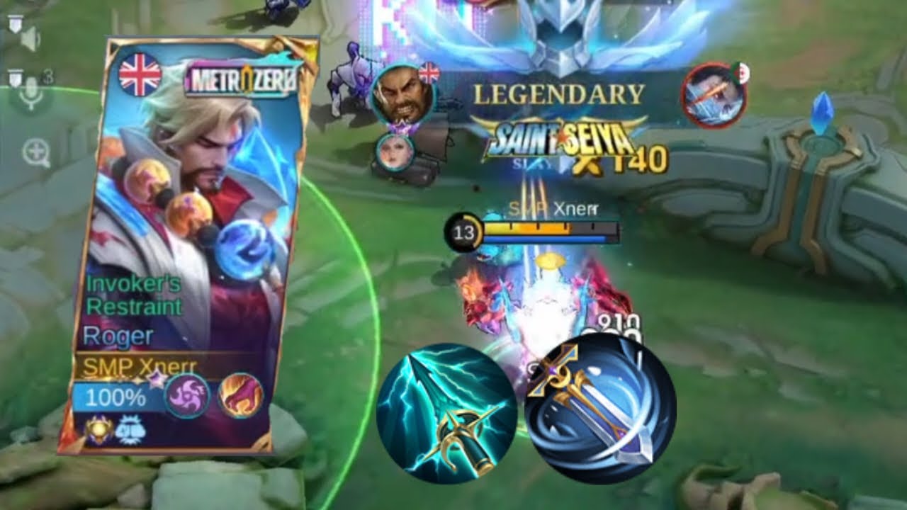 Roger Goes BEAST MODE! 🔥 Insane Gameplay MLBB - YouTube