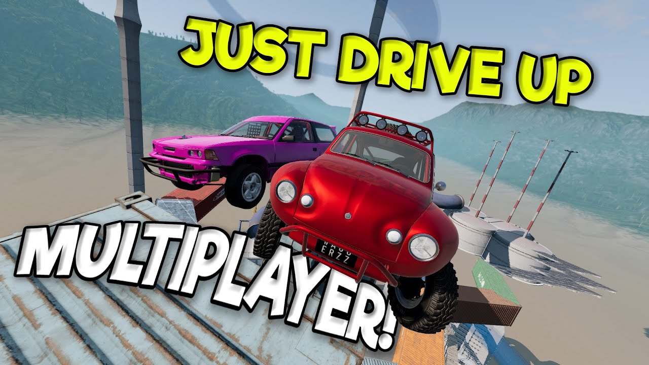 we RACED up the IMPOSSIBLE MAP | BeamNG Multiplayer! - YouTube