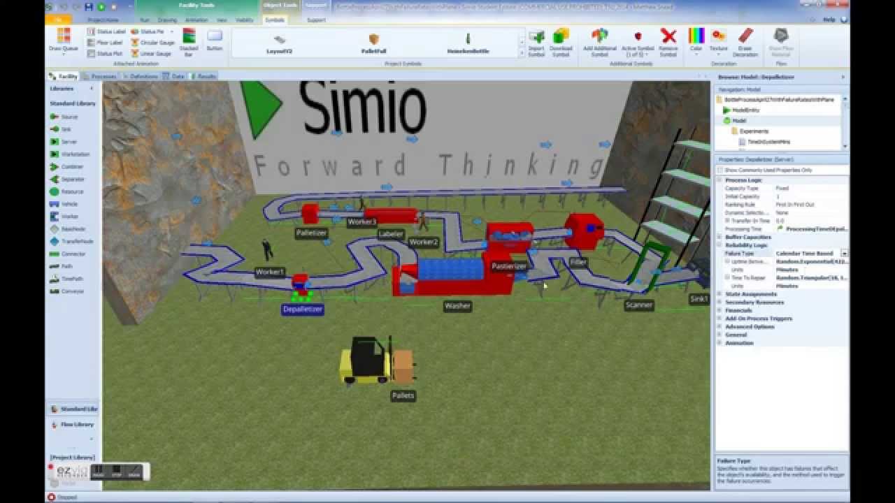 Snead Simio Examples - YouTube
