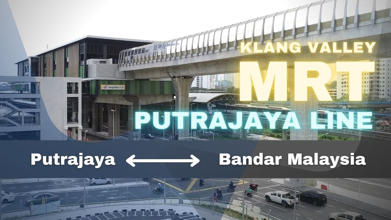 MRT Putrajaya Line - Fast Progress and Completing Soon! - YouTube