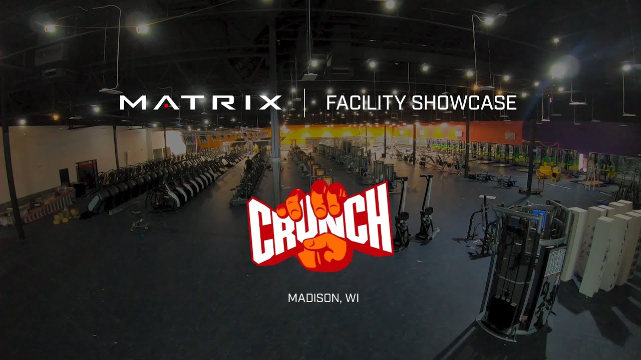 Matrix Facility Showcase | Crunch Fitness | Madison, WI | Install Timelapse - YouTube