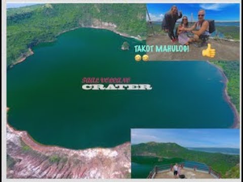 TAAL VOLCANO CRATER / BIRDS EYE VIEW - YouTube