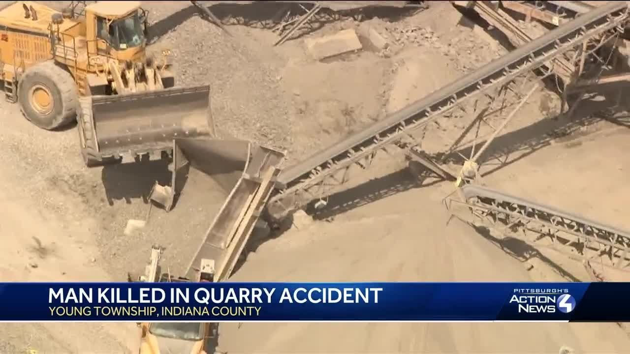 Indiana County quarry death - YouTube