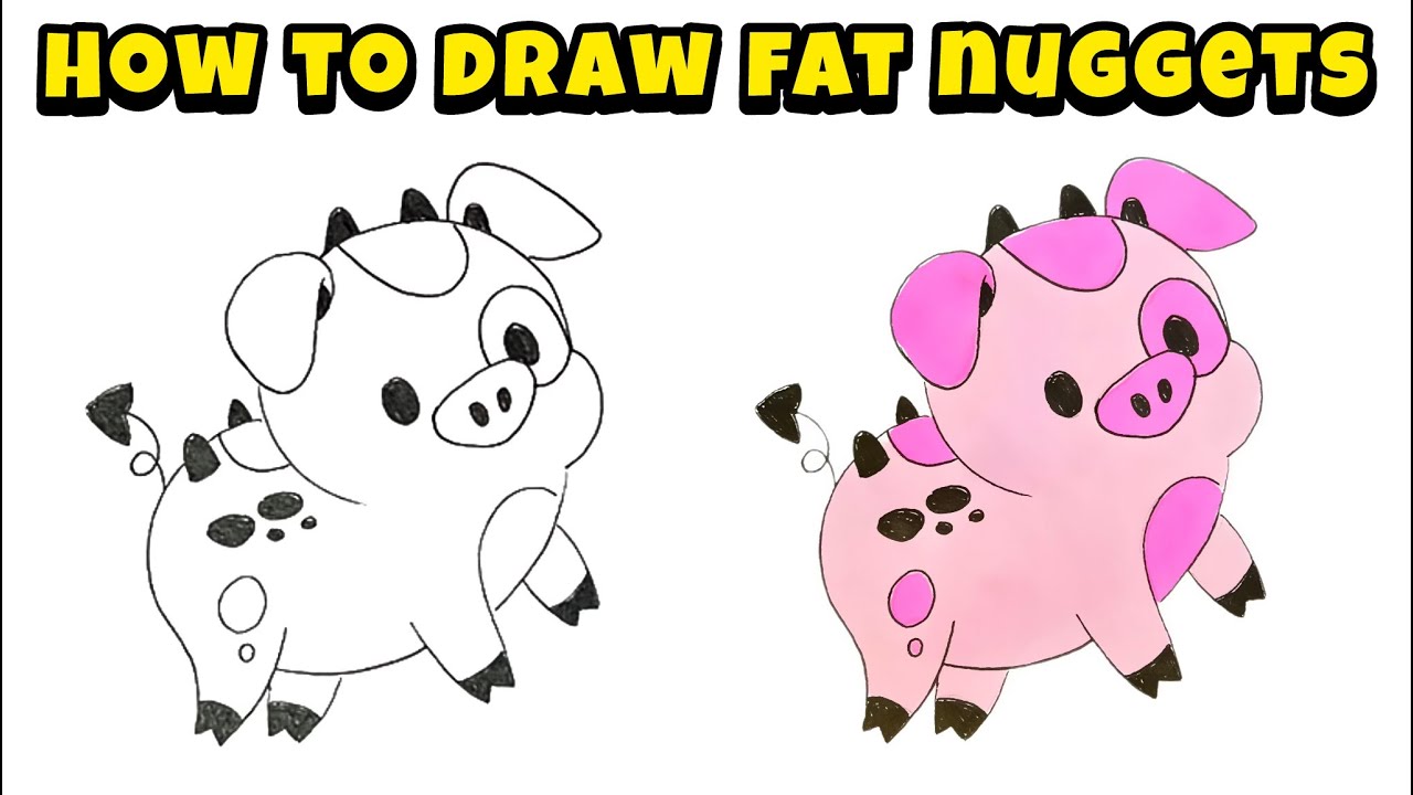 How to Draw Fat Nuggets from Hazbin Hotel: Simple and Engaging Guide ...