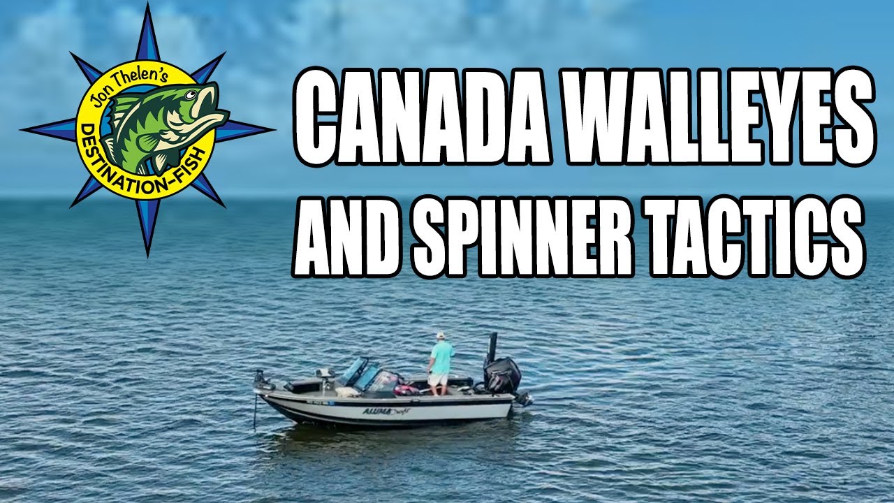 How To Catch Canadian Walleyes In Mid Summer! - YouTube