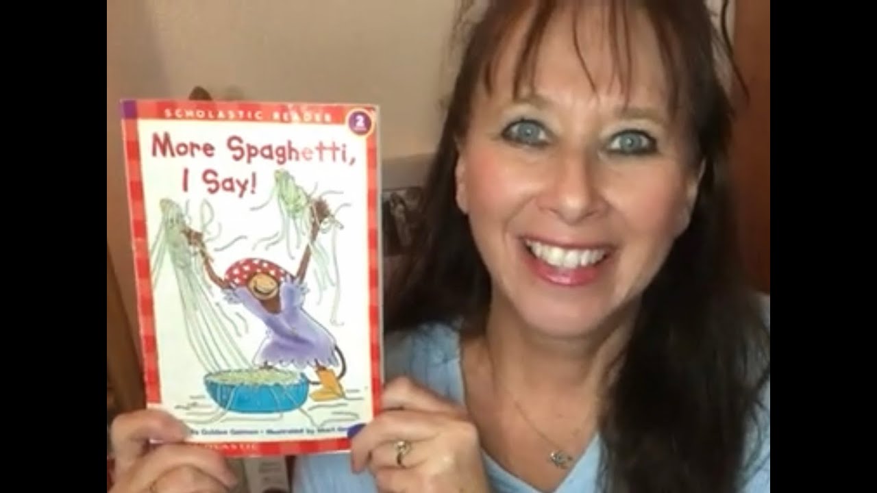 More Spaghetti, I Say ! (a fun rhyming read aloud) - YouTube