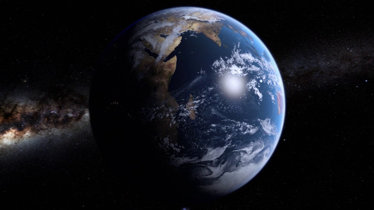 Realistic CGI Earth with Cloud Motion #EarthAnimation #CGI - YouTube