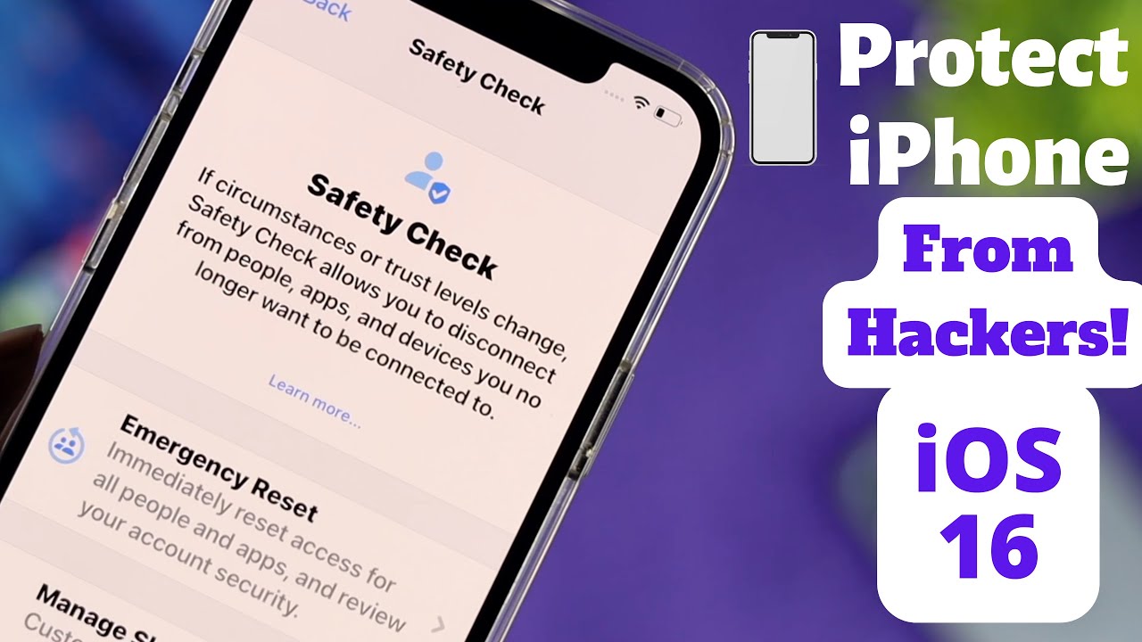 iOS 16: How to Use Safety Check! - YouTube
