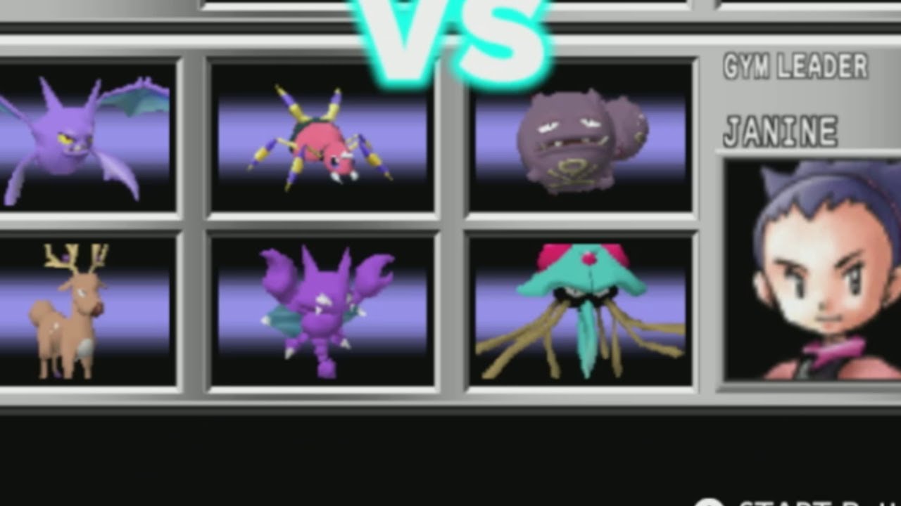 Pokemon Stadium 2 (Gym Leader Janine) - YouTube