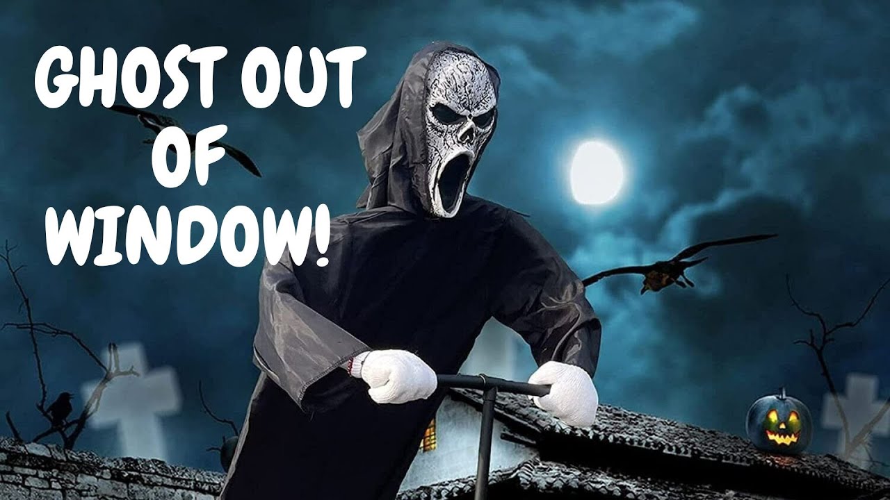The Ghost out of Window | Real ghost | Horror Cartoon | Happy kids TV ...