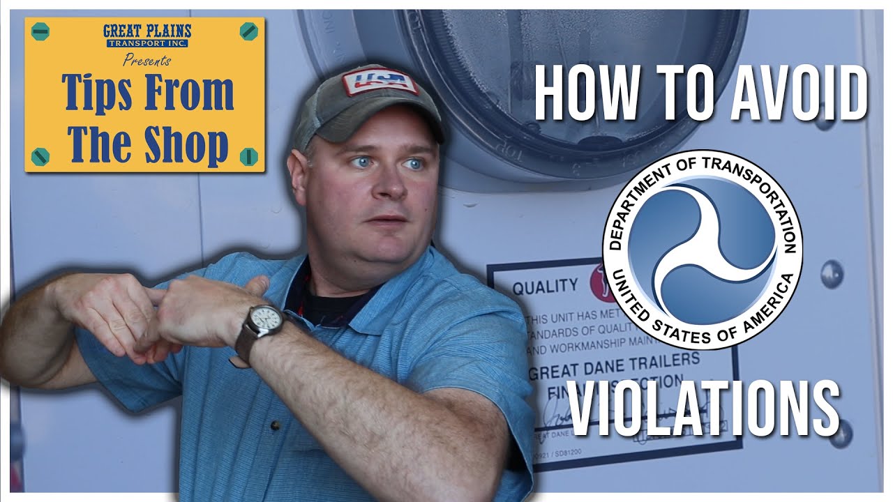 Tips From the Shop: HOW TO PASS DOT INSPECTIONS (FROM A DOT OFFICER ...