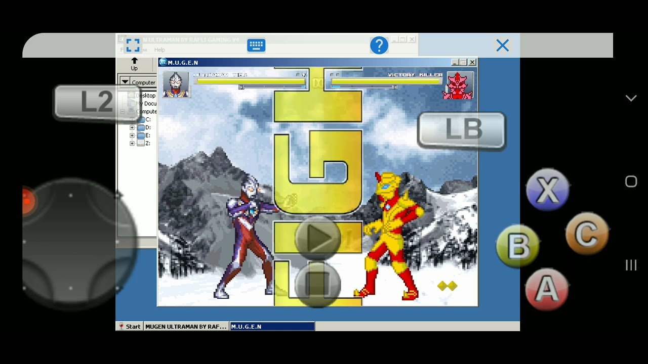 MUGEN VICTORY KILLER CHARACTER RIVIEW - YouTube