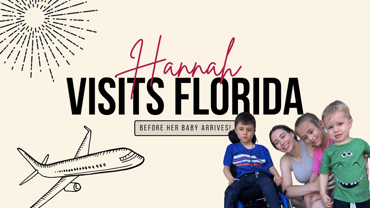 Hannah Visits Florida Before Her Baby Arrives! - YouTube