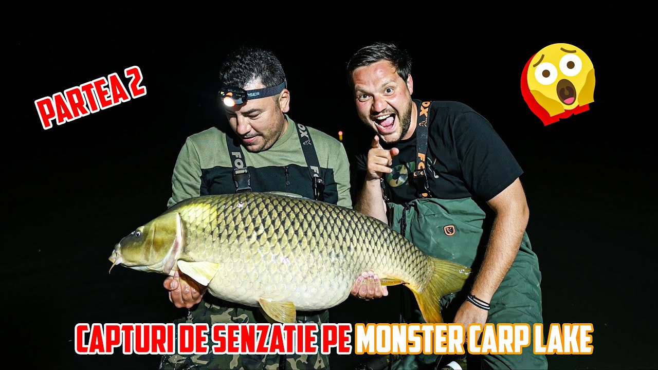 AVALANSA de Pesti URIASI la Monster Carp Lake! - PARTEA 2 - YouTube