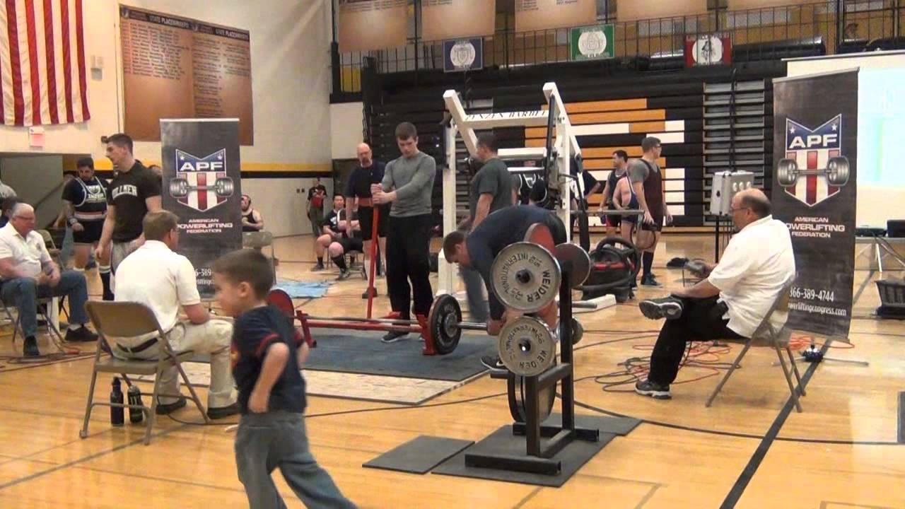 2014 APF AAPF Illinois State Powerlifting Platform 1 Day 2 Deadlift ...