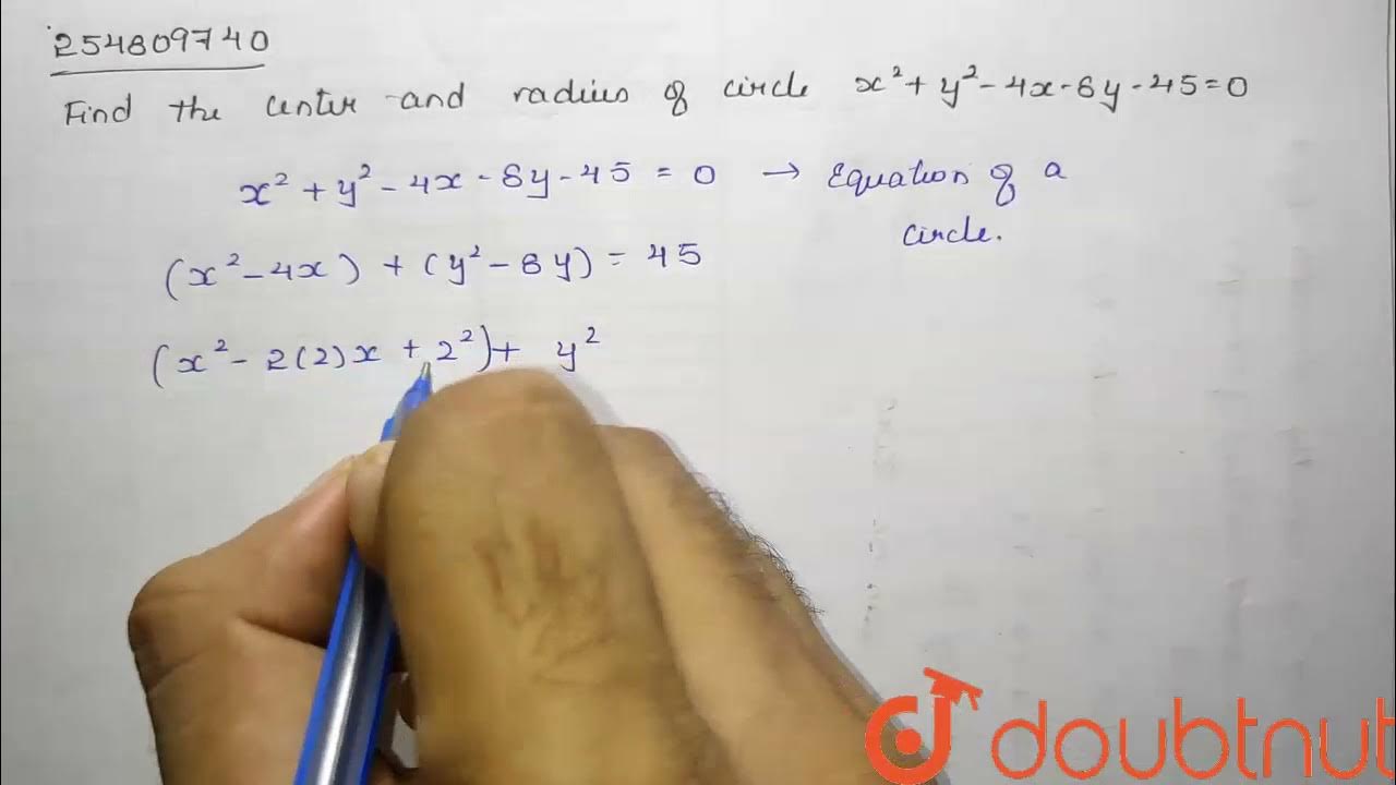 Find The Centre And Radius Of The Circle x 2 y 2 4x 8y 45 0 find-the-centre-and-radius-of-the-circle-x-2-y-2-4x-8y-45-0