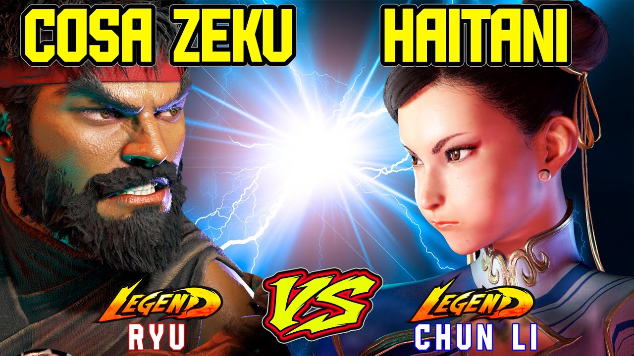 SF6 Cosazeku (Ryu) VS Haitani (Chun li)💥Messatsu💥 - YouTube