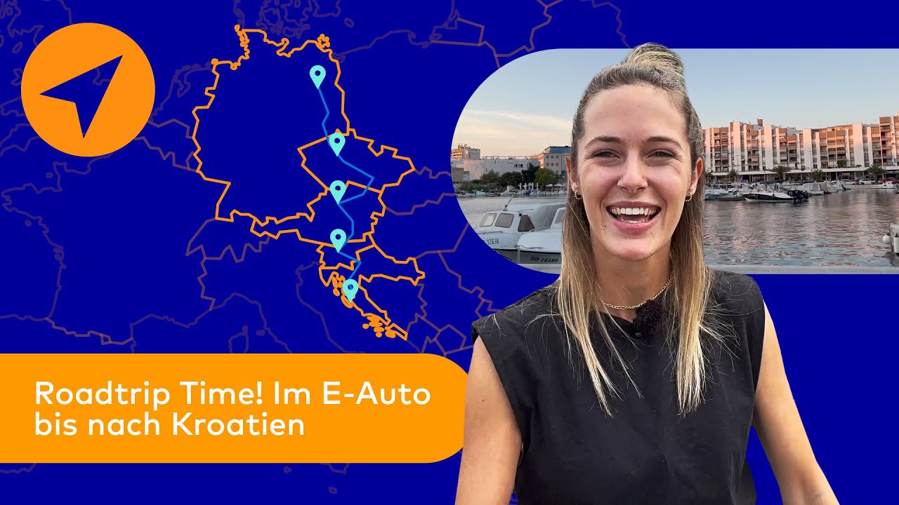 Mit dem E-Auto bis nach Kroatien ans Meer – der EnBW Summer Roadtrip. - YouTube