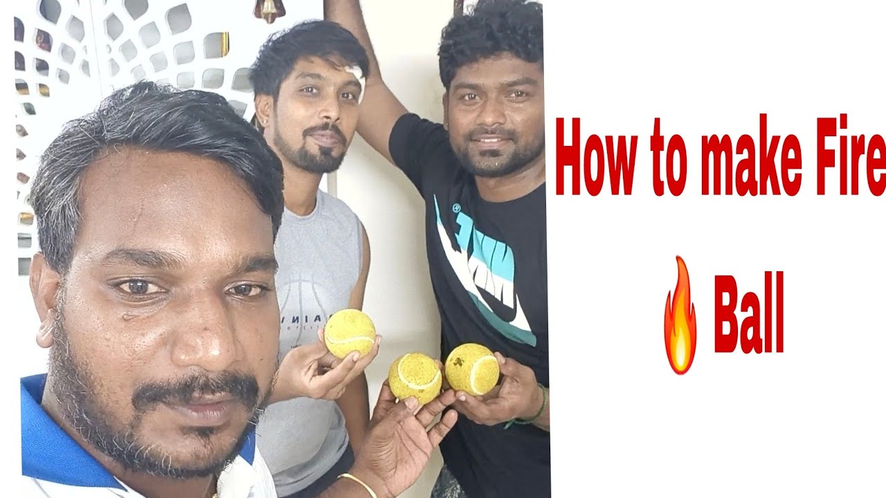 How to make fire 🔥 Ball - YouTube