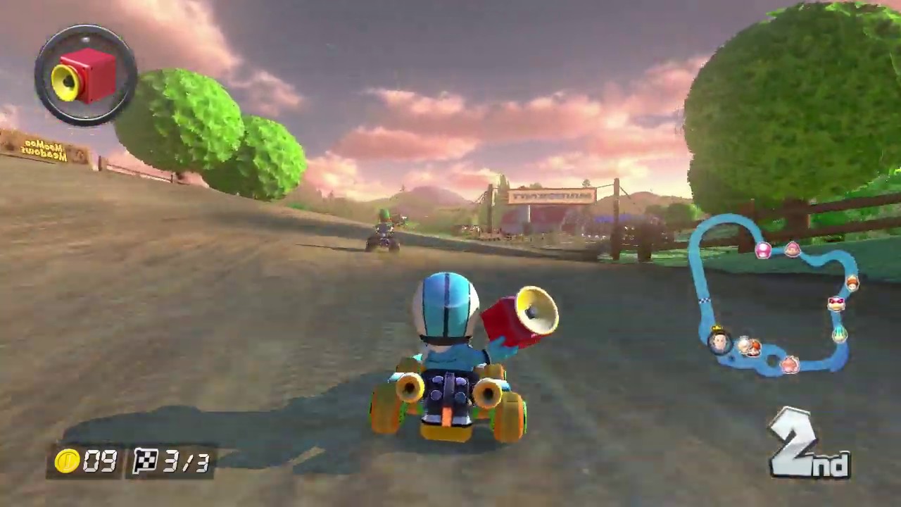 2ndary Mario Kart 8 Deluxe Let's Play - Shell Cup Mirror Mode and ...