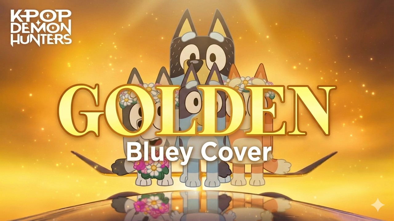 Bluey Cover Golden (Huntrix) From Kpop Demon Hunters - YouTube