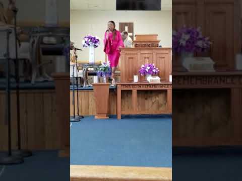 Pastor Julia Ann Wright delivered the message Sunday 3/31/19 during worship service(1)