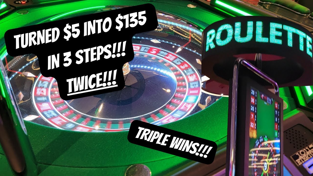 (TRIPLE WIN ON ROULETTE) ILL SHOW YOU HOW TO DO THE SAME!!! - YouTube